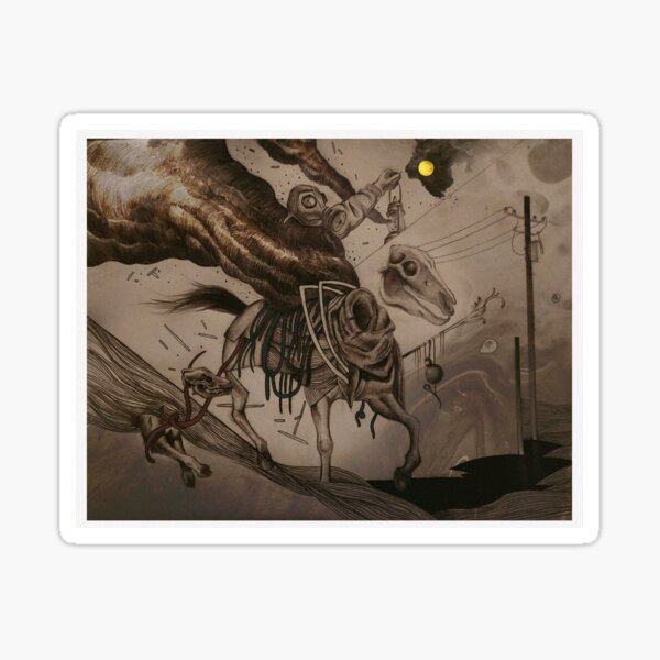 "The Search" Sticker by Hoodiniejr | Redbubble