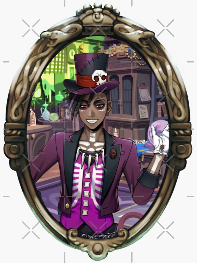 "Sam (Twisted Wonderland)" Sticker by trixiestar2 | Redbubble