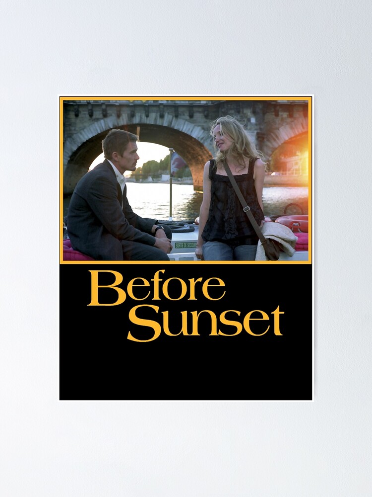 "Before Sunset For Fans" Poster for Sale by GarfieldJohns | Redbubble