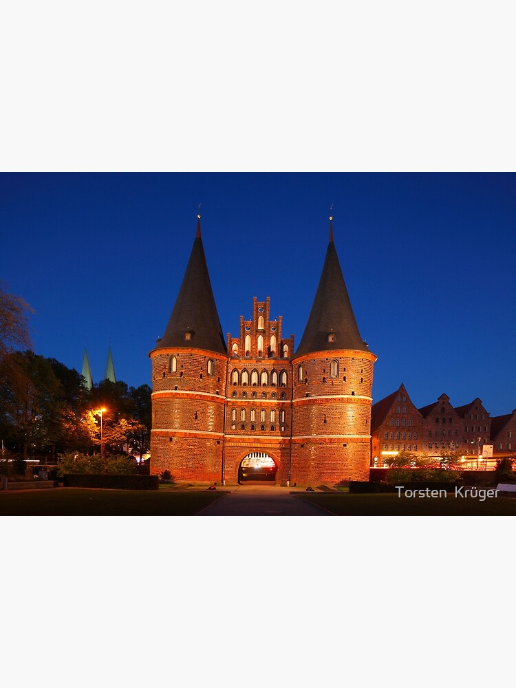 "Holstentor, Lübeck, Schleswig-Holstein, Deutschland, Europa" Poster ...