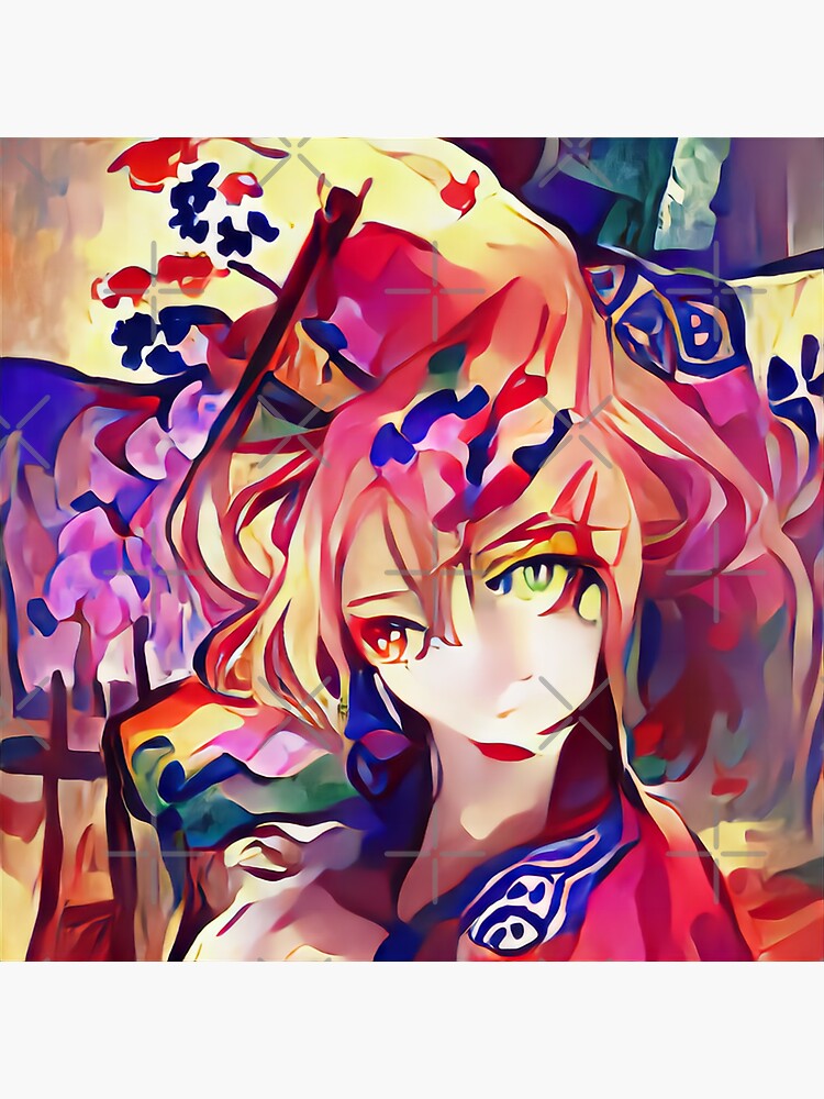 Pegatina «genshin impacto yae miko» de homelygood | Redbubble