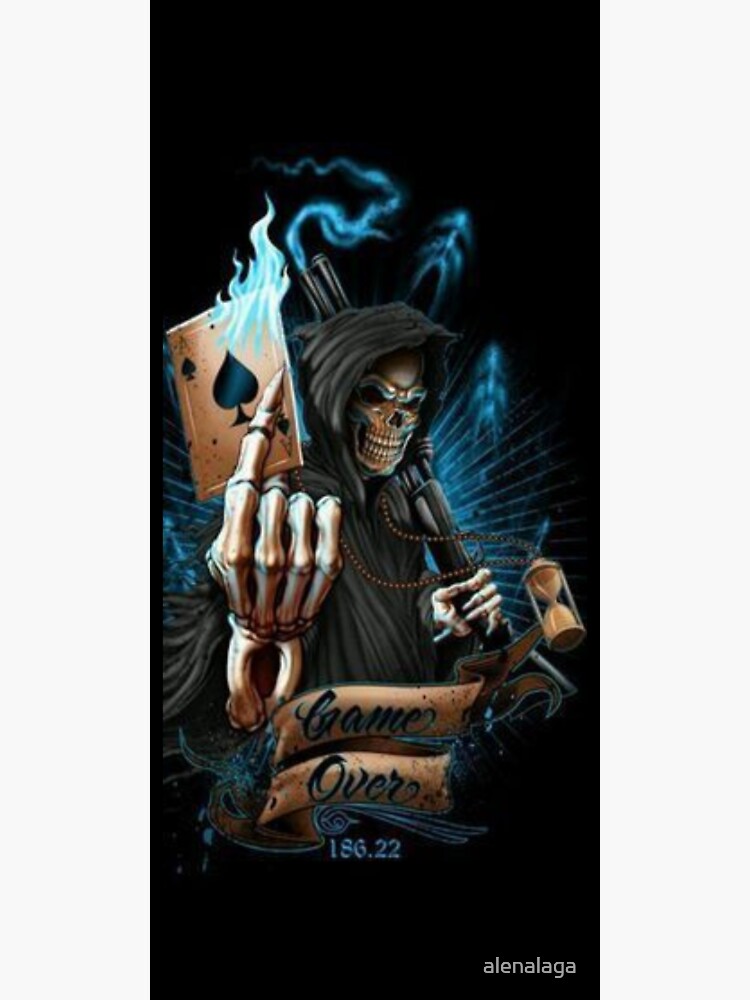 " dead game over sign" Sticker by alenalaga | Redbubble
