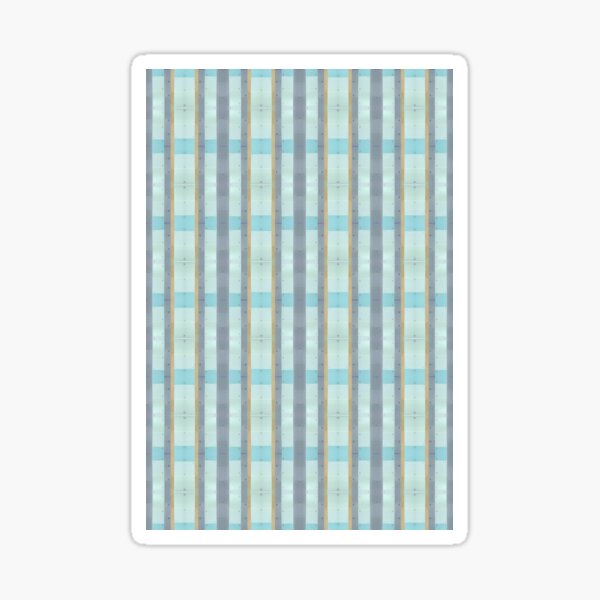 "Retro powder blue pattern" Sticker by Mbeshter | Redbubble