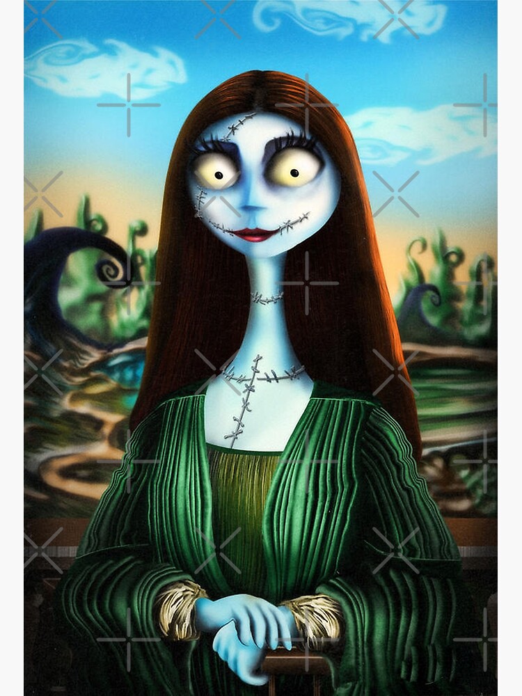 "Mrs mona lisa" Poster for Sale by Larryjanda | Redbubble