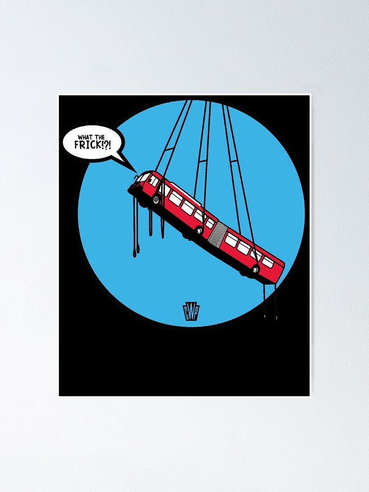 "pittsburgh bus" Poster by halinamati | Redbubble