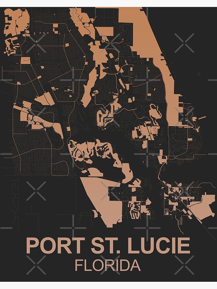 Port St Lucie City Map