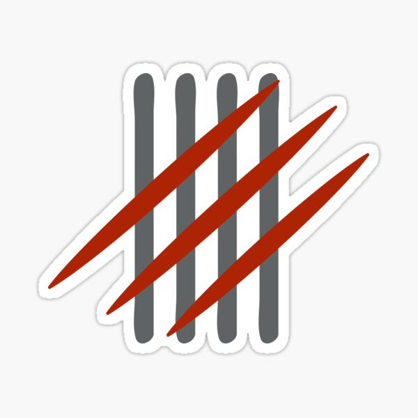 "Beast Claws - Artwork " Sticker by Cytonile | Redbubble