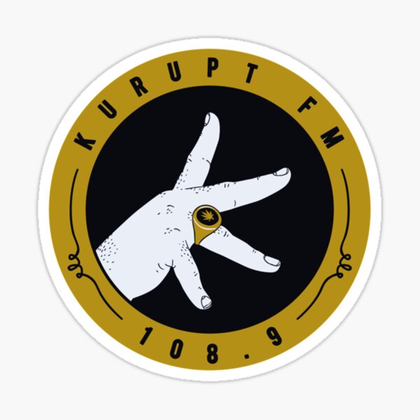 "Kurupt Fm logo as seen on People just do nothing Essential T-Shirt ...