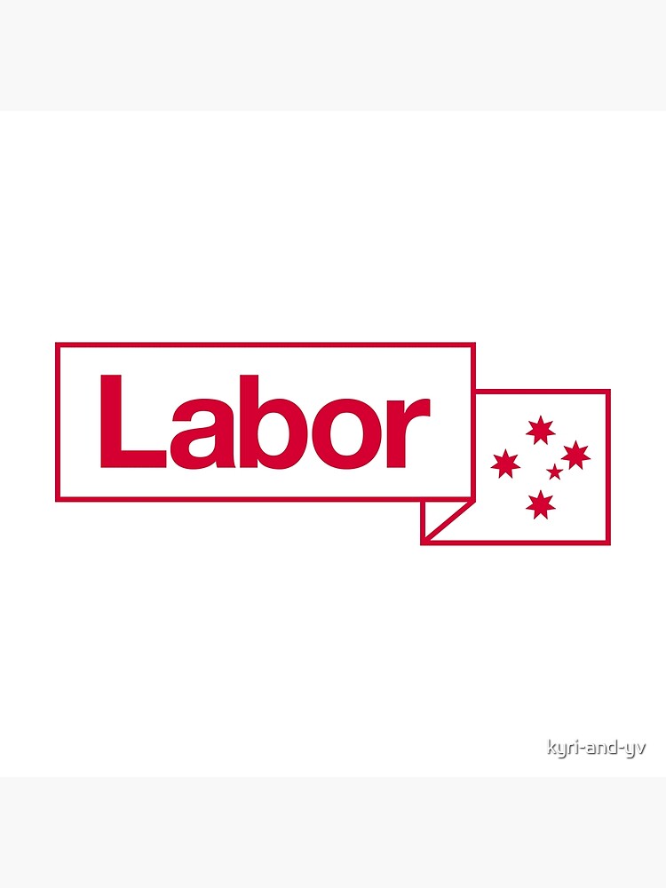 "Australian Labor Party - Red (Logo)" Poster by kyri-and-yv | Redbubble