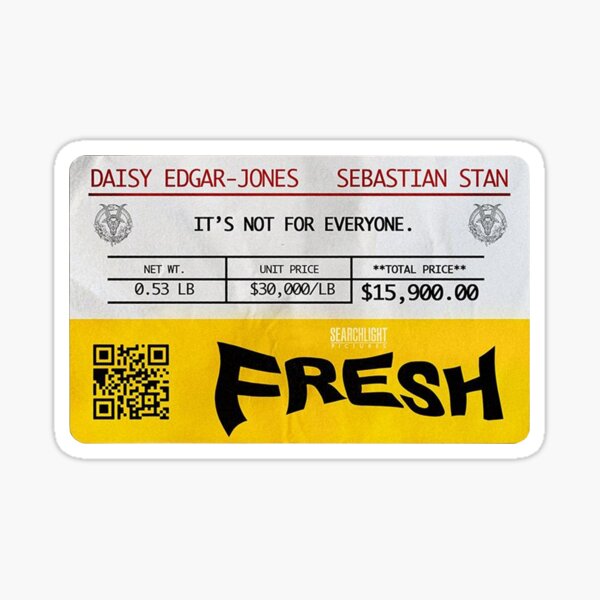 "Fresh" Sticker for Sale by cosmicgallery | Redbubble