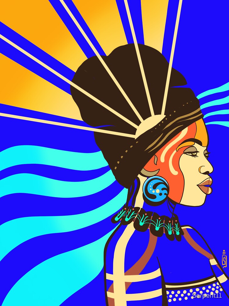 "rasta-girl" Sticker by Serpent11 | Redbubble