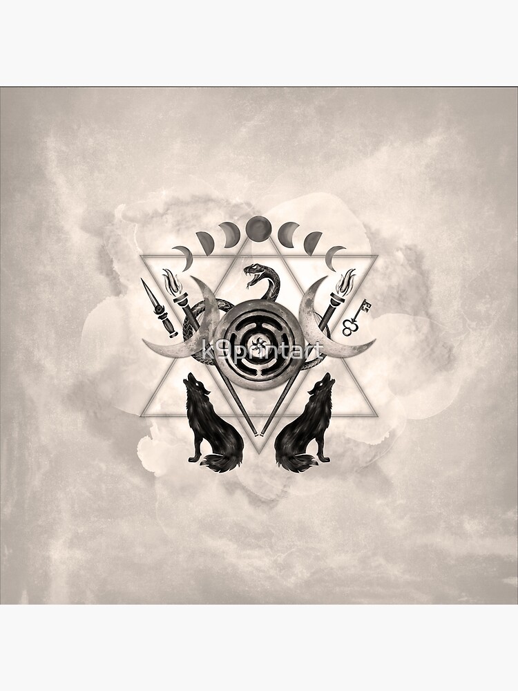 "Symbols of Hecate " Art Print for Sale by k9printart | Redbubble