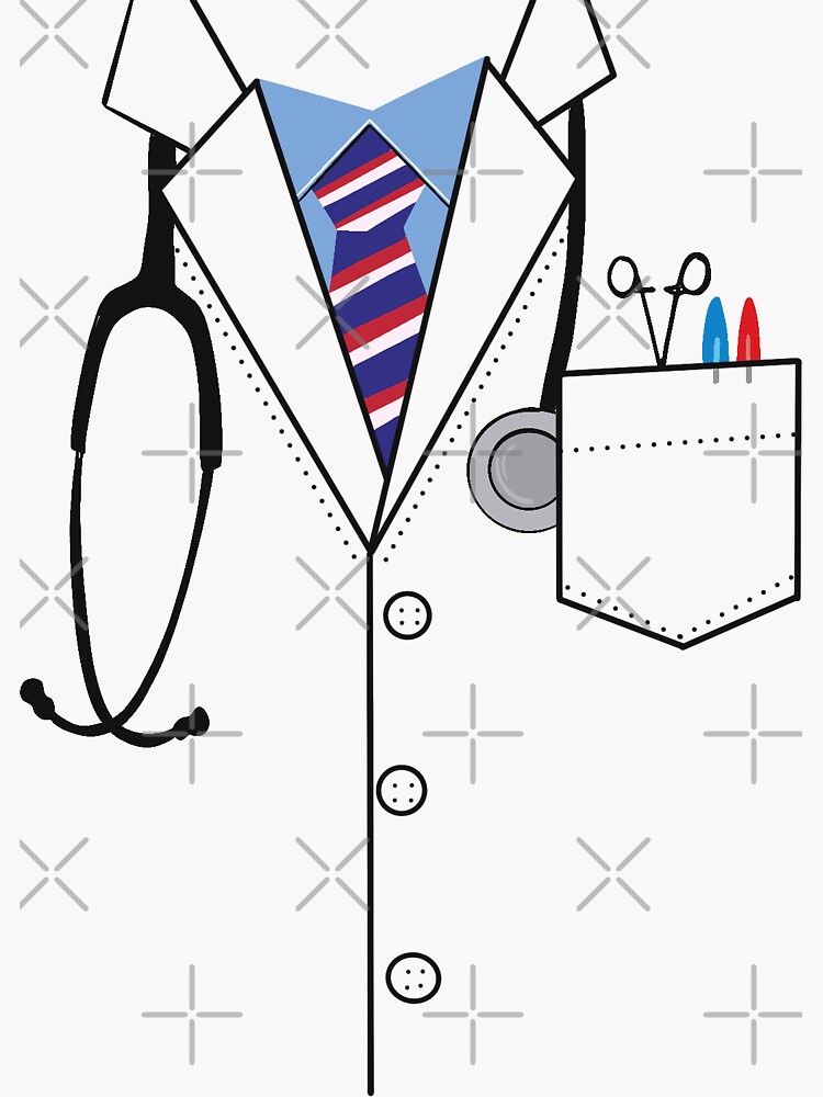 "Doctor " Sticker for Sale by Holailustra | Redbubble