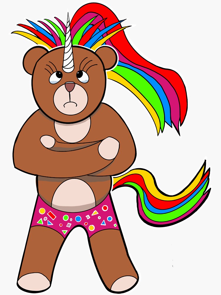 "trans bear" Sticker by Muensterman | Redbubble