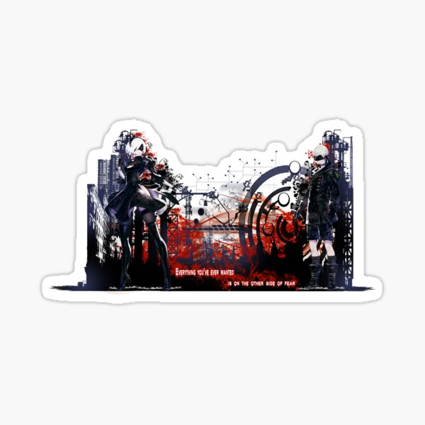"Nier Automata" Sticker by BotanUta | Redbubble