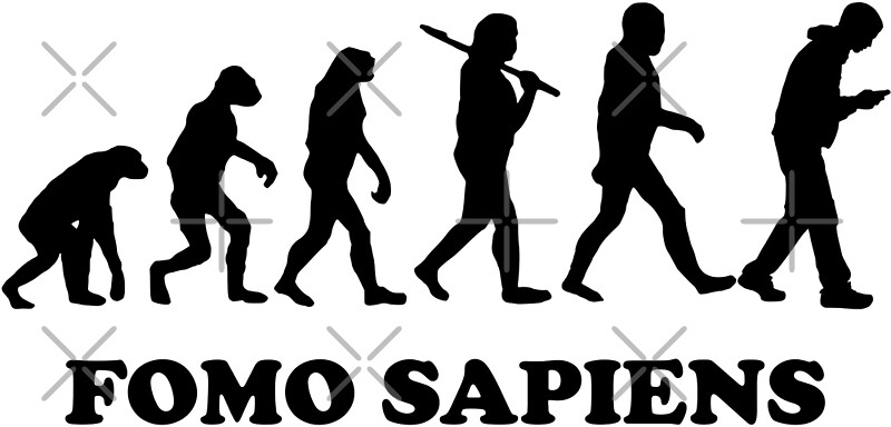 "Fomo Sapiens" by esskay | Redbubble