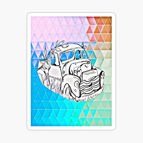 "I am a rusty old ute. The ute is an Aussie icon. Faded colour. Blue ...