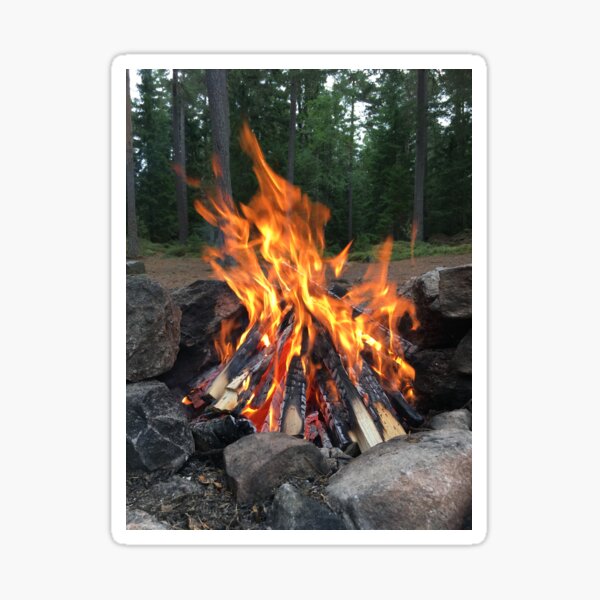 "Fire dance" Sticker by XiaoMaLabs | Redbubble