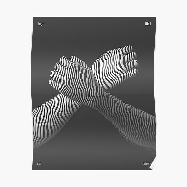 "The Hug v2" Poster by BloatwareArt | Redbubble