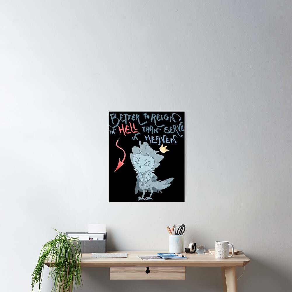 "Helluva Boss - Chibi Stolas Classic ." Poster by magickieran | Redbubble
