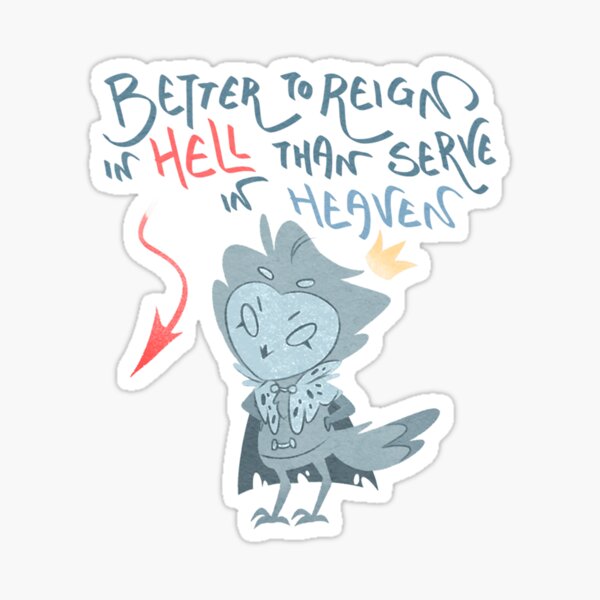 "Helluva Boss - Chibi Stolas Classic ." Sticker by magickieran | Redbubble