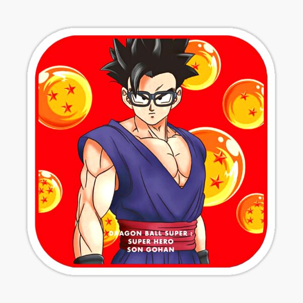 "Dragon Ball Super Gohan New Classic T-shirt Design" Sticker for Sale ...