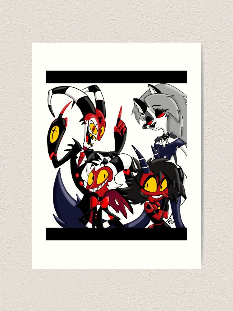 "Helluva Boss IMP CREW Classic ." Art Print for Sale by magickieran ...