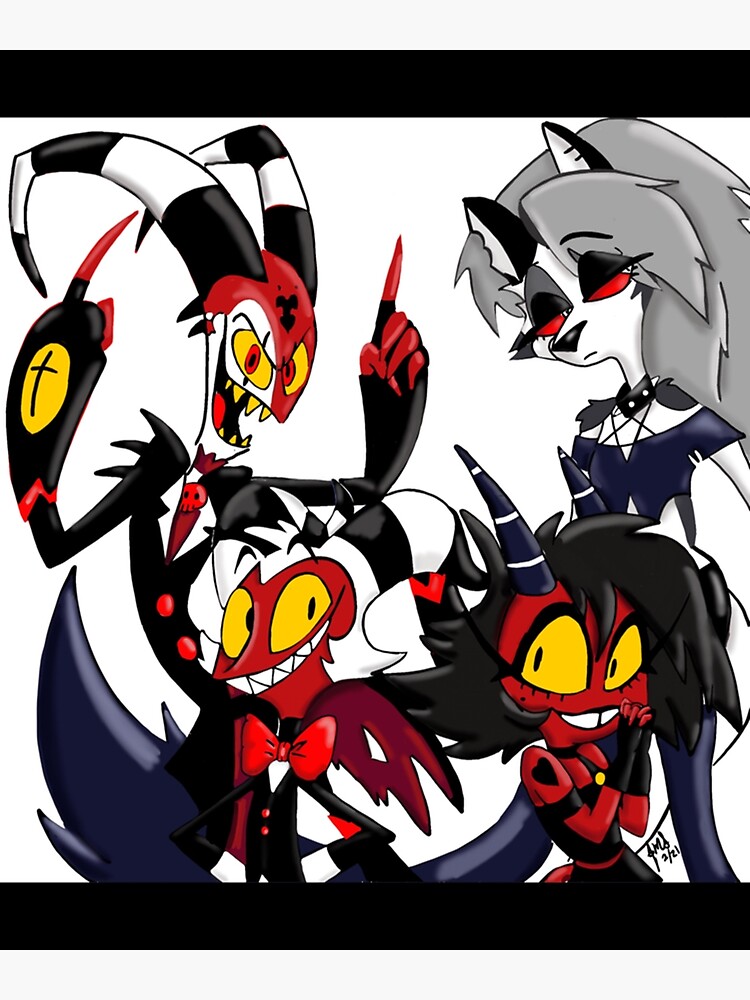 "Helluva Boss IMP CREW Classic ." Art Print for Sale by magickieran ...