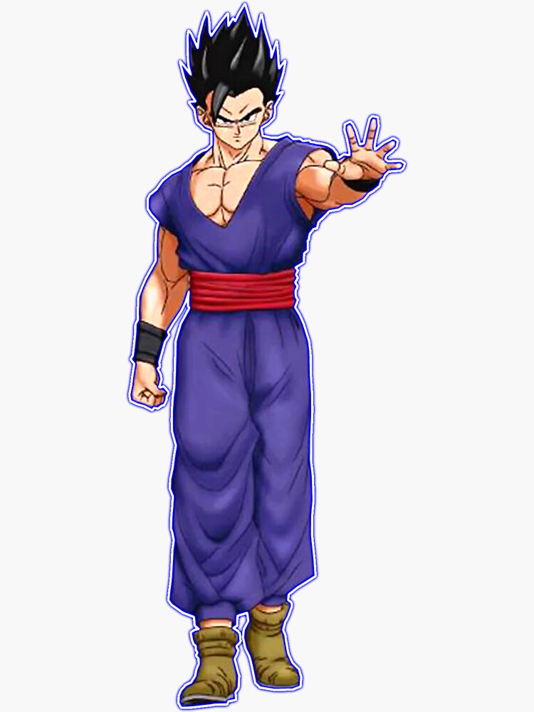 "Dragon Ball Super Gohan New Movie Designs" Sticker for Sale by ...