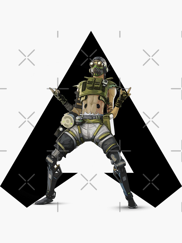 "Apex Legends - Octane" Sticker by GarunBlade1 | Redbubble