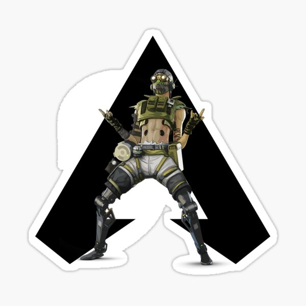 "Apex Legends - Octane" Sticker by GarunBlade1 | Redbubble