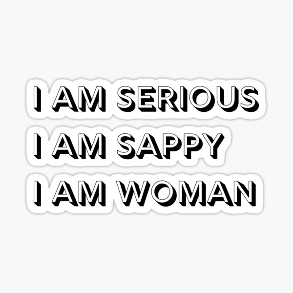 "[SALE] I am Woman- serious- sappy- Inspirational & Motivational simple ...