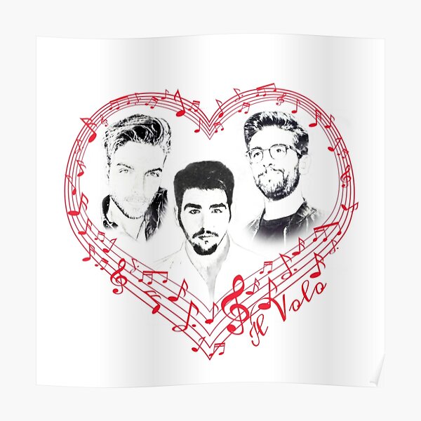 "Il Volo" Poster for Sale by moonsquares | Redbubble
