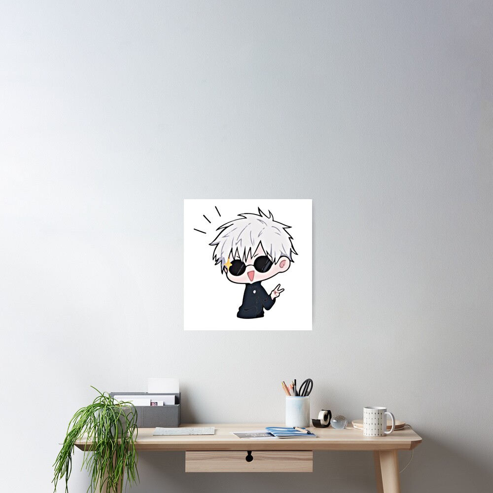 "Süßer Chibi Young Gojo Satoru aus dem Film Jujutsu Kaisen 0" Poster ...