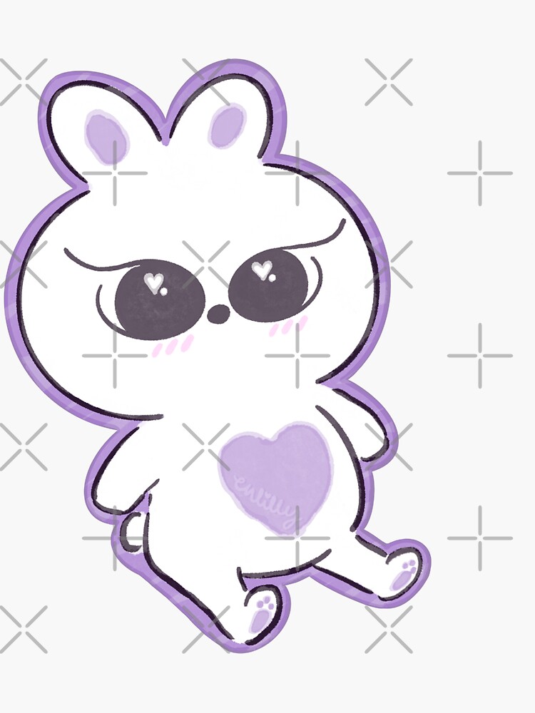 "Stray Kids SKZOO Leebit" Sticker by enlilly | Redbubble