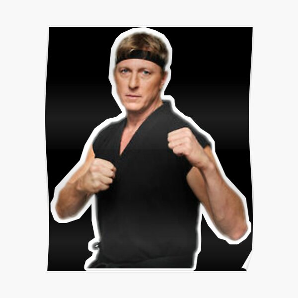 "Johnny Lawrence cobra Kai " Poster for Sale by NorthernSwaggag | Redbubble