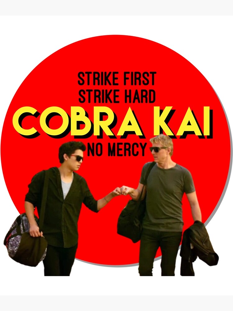"Johnny over Daniel all day long, cobra kai " Poster for Sale by NorthernSwaggag | Redbubble