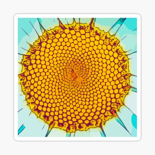 "Sacred Geometry Daisy " Sticker for Sale by HeatherAP | Redbubble