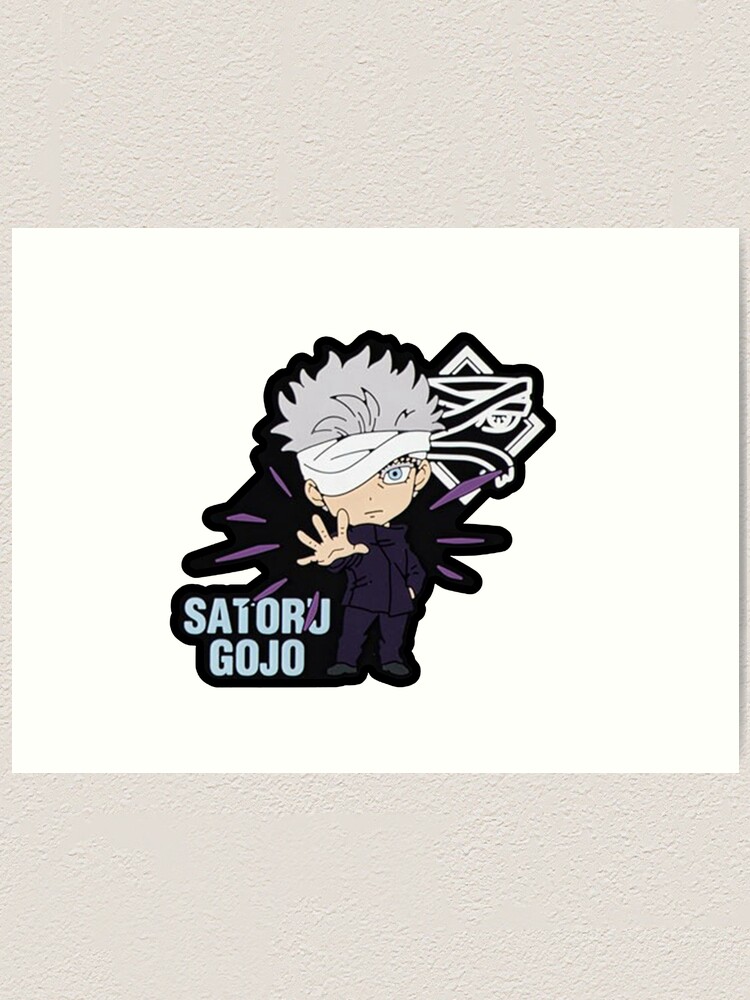 "Chibi Young Gojo satoru jujutsu kaisen 0 movie" Art Print for Sale by ...