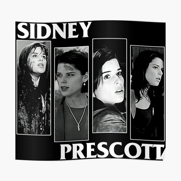 "SIDNEY PRESCOTT" Poster for Sale by nabelo | Redbubble