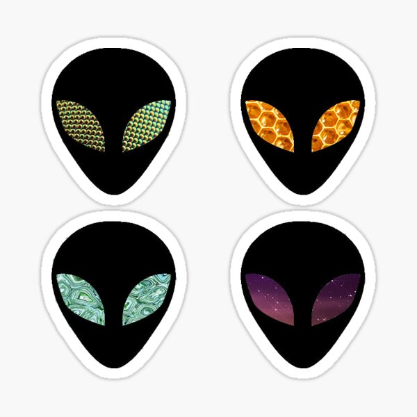 "Aliens" Sticker for Sale by sophiebrochard | Redbubble