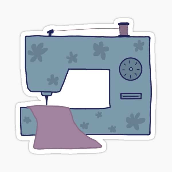 "Sewing Machine" Sticker by sarahstickers12 | Redbubble