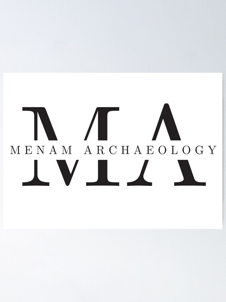 "MENAM logo" Poster by MENAMArch | Redbubble