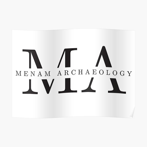 "MENAM logo" Poster by MENAMArch | Redbubble