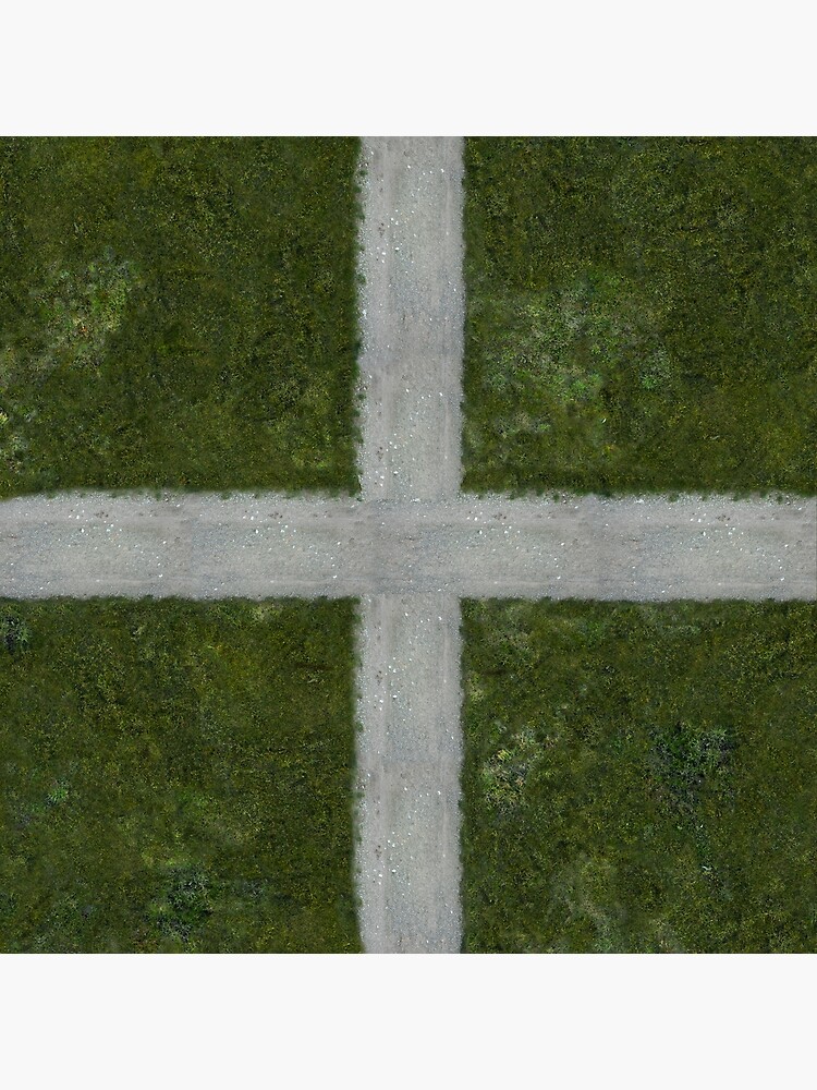 "Modern Road: Table Top Battle Map for Miniature RPG Gaming" Art Print ...