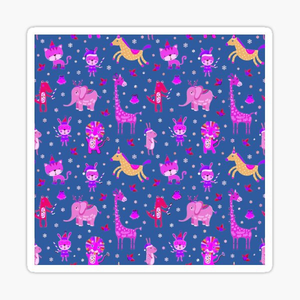 "Animals" Sticker for Sale by shenmith | Redbubble