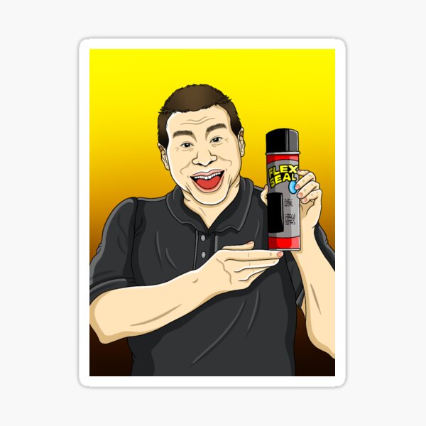 "Phil Swift (Flex Seal)" Sticker for Sale by skuzzi-art | Redbubble