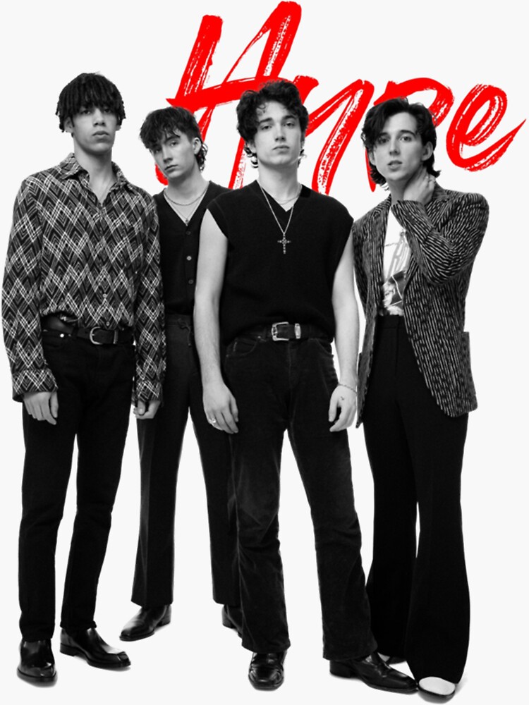 "inhaler band inhaler dublin" Sticker by AhoofeCLS | Redbubble