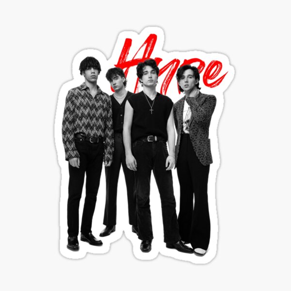 "inhaler band inhaler dublin" Sticker by AhoofeCLS | Redbubble