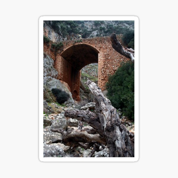 "Ancient Arch bridge" Sticker by LuminusProject | Redbubble